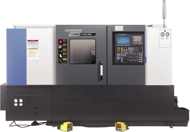Puma 2100 Series - Horizontal Single Turret Lathes - Mills CNC