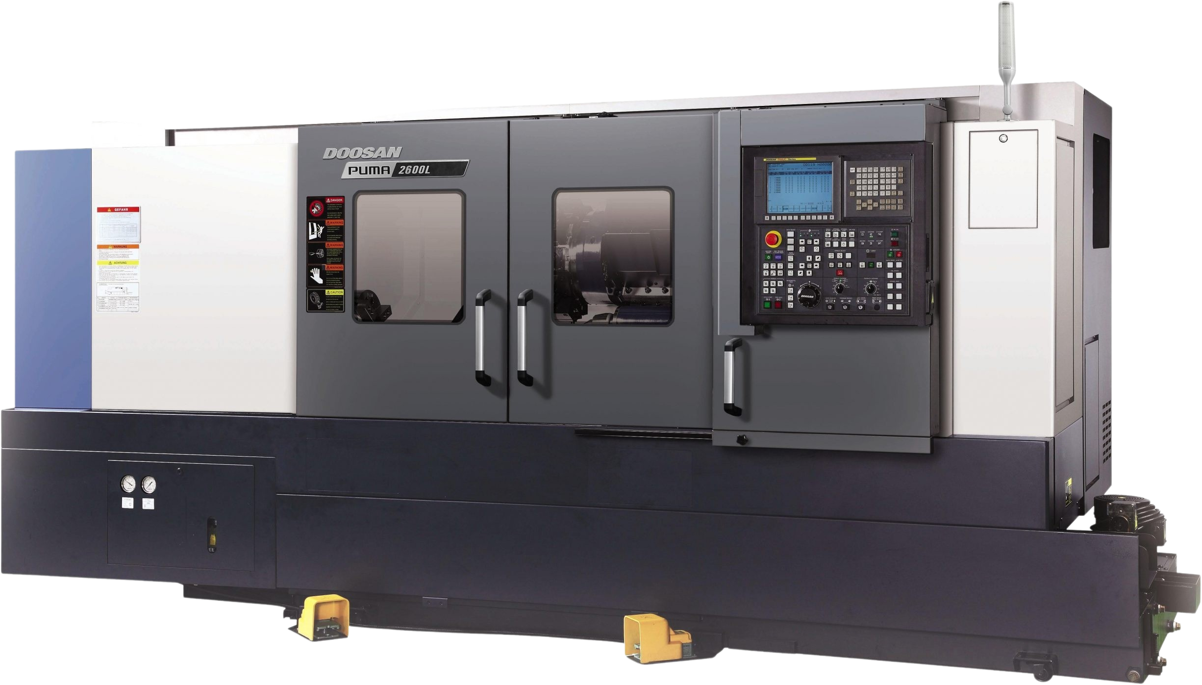 Puma 2600LB Horizontal Single Turret Lathe - Mills CNC